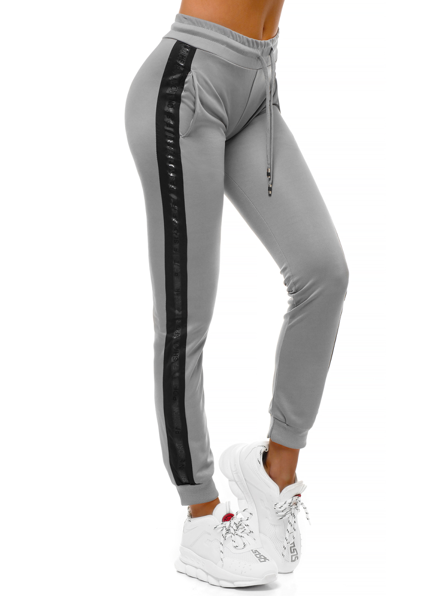 Dámske tepláky Sivé OZONEE O/82318 | OZONEE.SK